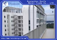 China 2m/Set White Balcony Invisible Grille Withstand High Pressure for sale