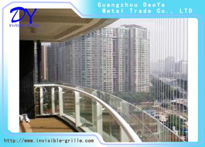China Window Invisible Grille 316 Stainless Steel Wire GB Standard for sale
