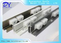 China Sliding Window Aluminium Rail Track  Stainless Steel Wires Grille for sale
