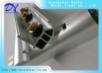 China Single Pad Window Invisible Grille Aluminium Rail Track For Home for sale
