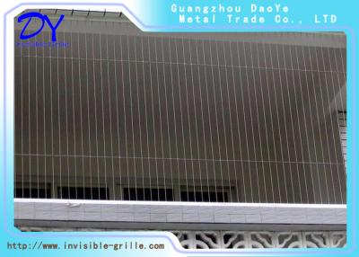 China 6 Meters/Set CNAS Children Safety Invisible Grill For Balcony for sale