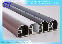 China 6m / Set Invisible Safety Aluminum Rail Track Window Protection Steel Wire Grill for sale