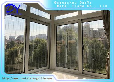 China Stainless Steel Invisible Safety Grill 316 Grade Children Pet Protection for sale