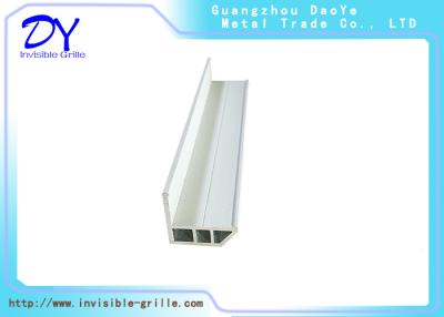 China Anti Rust Aluminium Rail Track For Safety Invisible Grille for sale