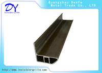 China 2m / Set Aluminum Rail Track Window Invisible Grille 316 Wire Vertical Installation for sale