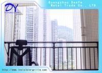 China Never Rust Invisible Safety Grill White Wire Dia 4.0mm Thickness For Window for sale