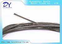China Emergency Sliding Invisible Grille Stainless Steel Wire Windows Protection for sale