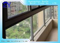 China Easy Installation Invisible Safety Grill 2.0mm Wire For Window Protection for sale