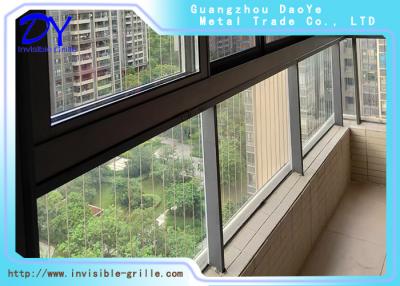 China Easy Installation Invisible Safety Grill 2.0mm Wire For Window Protection for sale