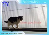 China 3CM Gap High Rise Protect Pets Invisible Grills For Home Balcony for sale