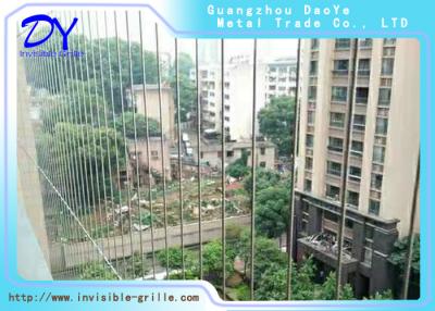 China 316 Balcony Invisible Grille Stainless Steel Wire Rope for sale