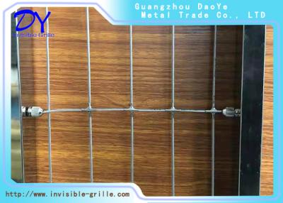 China Durable Balcony Invisible Grille Child Protective Net Stainless Steel Wire 2.5mm Dia. for sale