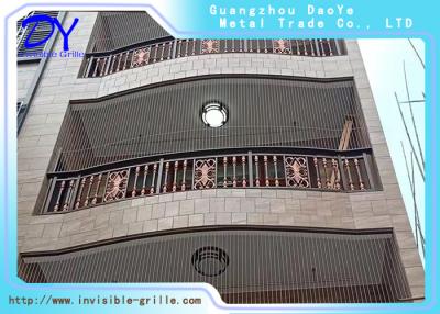China Factory Stainless Steel Modern Invisible Grilel Balcony for sale