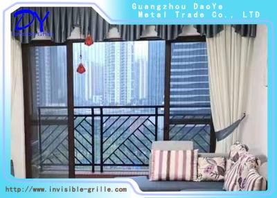 China DY 6m Wire Railing Invisible Security Fence Balcony Grill Design 1.5mm Thickness for sale