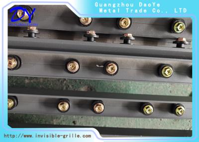 China Single Pad Aluminium Rail Track AG4 Protection Grille For Balcony & Window Home Safety for sale