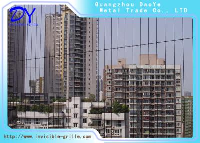 China Standard 304 Balcony Invisible Grille Stainless Steel Wire Rope For Factory for sale