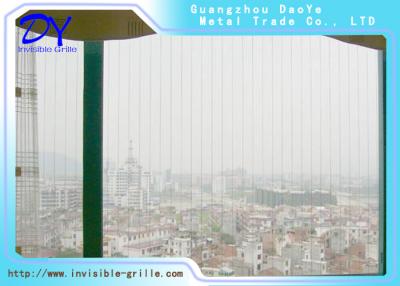 China 3m / Set Invisible Safety Grill Stainless Steel Wire Rope For Building for sale
