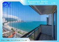 China High Strength SS316 Grade Balcony Invisible Grille Easily Maintained for sale
