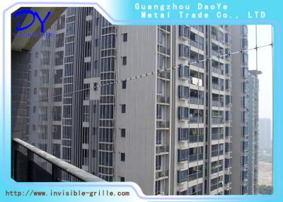 China 304 Stainless Steel Wire Rope Balcony Invisible Grille Anti Rust for sale