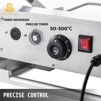 China Stainless Steel Fast Food Restaurant Hamburger Toaster Automatic Heating Burger Bun for sale