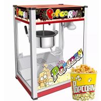 China Stainless Steel Countertop Electric Popcorn Maker Automatic For Movie Theater for sale