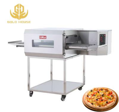China Electric Convection Conveyor Pizza Oven Wide Baking Pizza Shop Essential for sale