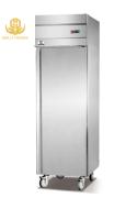 China Commercial Air Cooled Refrigerator Feature Interchangeable Glass Transparent Doors for sale