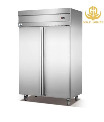 China Stainless Steel Four Door Frost Free Freezer With 720W Rapid Freezing Preservation for sale