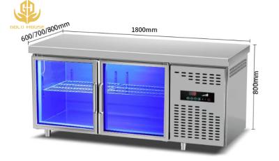 China Glass Door Commercial Refrigeration Equipment Smart For Food Preservation for sale