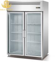 China Air Cooling Stainless Steel Refrigerator 6 Adjustable Shelves Precision Freshness Control for sale