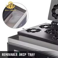 China 5pcs Flower Shaped Waffle Maker Machine Snack Making Equipment for sale