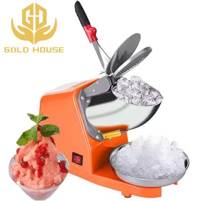 China Plastic Cone Manual Ice Shaver Machine Hand Cranked 65KG/H for sale