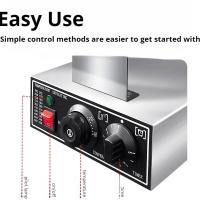 China Commercial Snack Bar Equipment Dual Plate Electric Waffle Machine Heart Shaped for sale