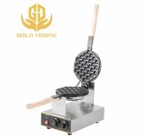 China Stainless Steel Electric Heart Shaped Waffle Maker Single Plate 50-250℃ for sale