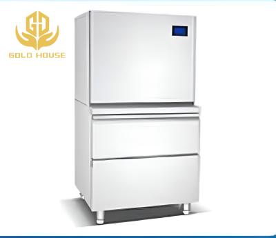 China 700 Pounds Commercial Ice Maker Fully Stainless Steel Body 1800W for sale