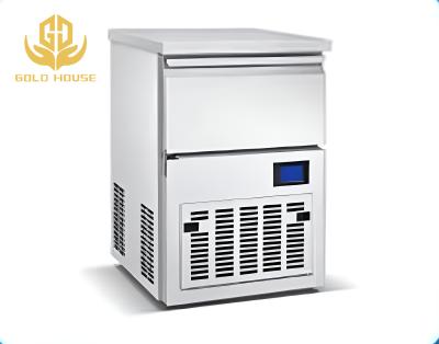 China Compact High Capacity Commercial Ice Maker 30kg/day with Bottle Water Adapter for sale