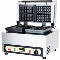 China 2 Plate 4 Heart Electric Waffle Machine 220V-240V For Snack Bar Breakfast Shop for sale