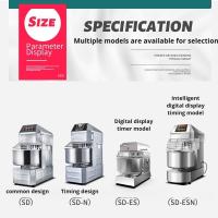 China Exquisite Baking Dough Mixer Double Action Double Speed 30L for sale