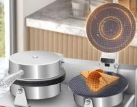 China 2 Plate Electric Cone Machine Snack Bar Equipment For Restaruant for sale