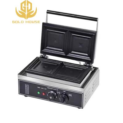 China Stainless Steel Snack Bar Equipment Two Slices A Time Electric Toaster for sale