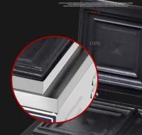 China Stainless Steel Snack Bar Equipment Two Slices A Time Electric Toaster for sale