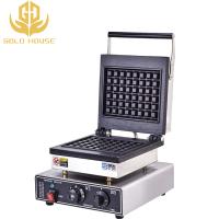 China One Plate Stainless Steel Construction Waffle Maker Ice Cream Cone Machine 1.75kw for sale