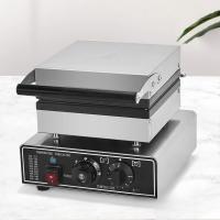 China One Plate Stainless Steel Construction Waffle Maker Ice Cream Cone Machine 1.75kw for sale