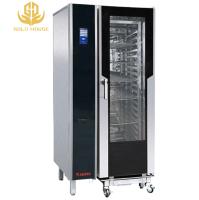 China Twenty Layer Touchscreen Commercial Electric Combi Oven 37KW With LED Lights for sale