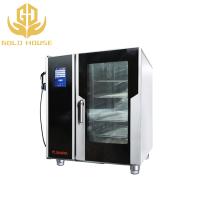 China JO-E-T101 Kitchen Commercial Equipment Electric Touchscreen 10 Tray Combi Oven for sale