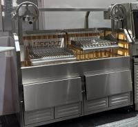 China CH-1500 Argentinian Adjustable Charcoal Grill 304 Stainless Steel Material for sale