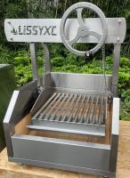 China CH-700 Argentine Adjustable Height Grill Fruitwood Heating Self Locking for sale