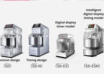 China 20L Bakery Spiral Mixer Double Action Double Speed GD-SD20 for sale