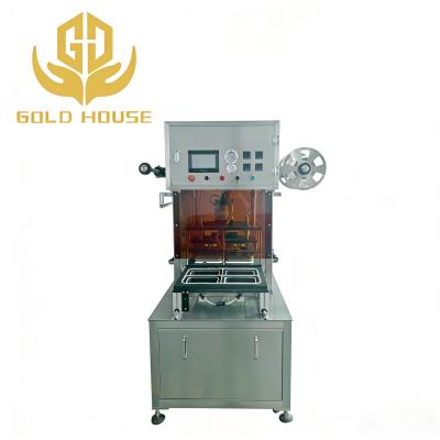 China Fully Automatic Meal Container Sealing Machine for sale