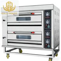 China 2 Deck 4 Trays Gas Deck Bakery Oven for sale